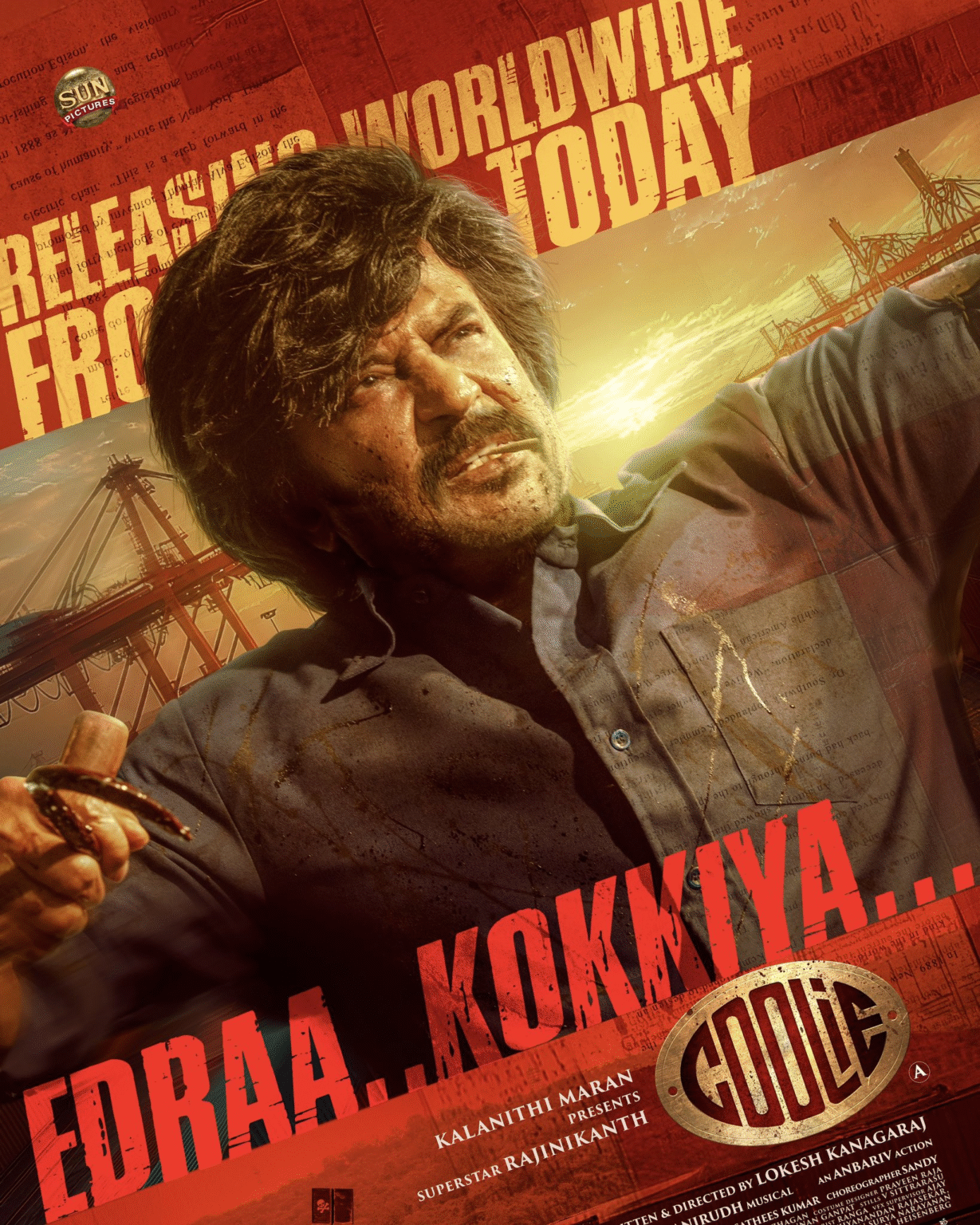 Rajinikanth Coolie Release: Rajinikanth Fans Go Berserk With Dhols ...
