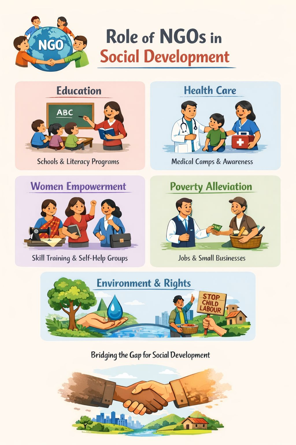 Role of NGOs in Social Development